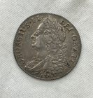 1745 Great Britain 1 One Shilling George II Lima Issue 0.925 Silver ...