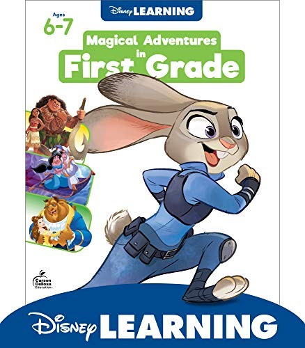 DISNEY LEARNING MAGICAL ADVENTURES IN FIRST GRADE By Carson Dellosa ...