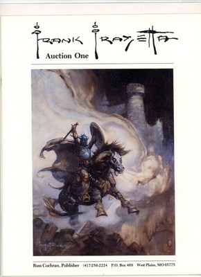 Frank Frazetta Auction One Catalog 1984 Russ Cochran Publisher | eBay