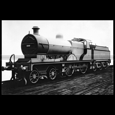 Photo T.000817 STEAM LOCOMOTIVE 999 NORTH EASTERN RAILWAY NER TRAIN | eBay