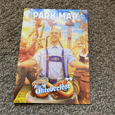 Thorpe park 2023 leaflet | eBay UK