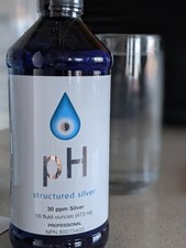 Ph Structured Silver 30 PPM 16 Fluid Ounces 9473 Ml) 48 Servings 0.3 MG ...
