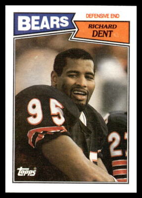 Richard Dent 1987 Topps #56 Chicago Bears Football Card | eBay
