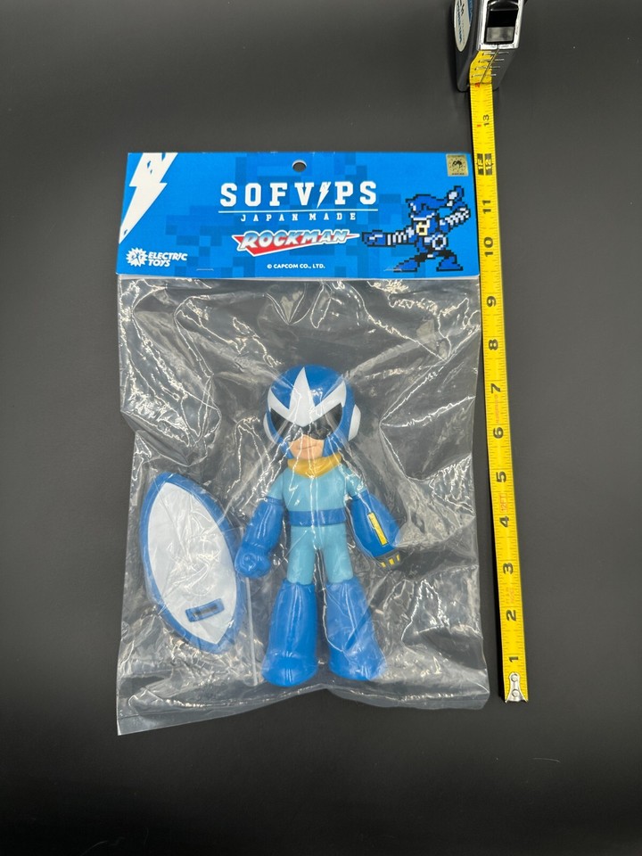 SOFVIPS Proto Man Water Shield Ver. Mega Man Soft Vinyl Sofubi Toy US SHIP | eBay