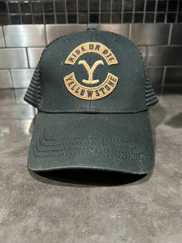 YELLOWSTONE Brand "Ride or Die" Snapback Trucker Mesh Baseball Cap TV ...