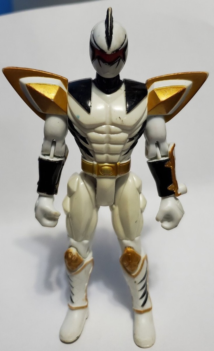 Power Rangers Dino Thunder White Ranger My Shiny Toy Robots: Toybox