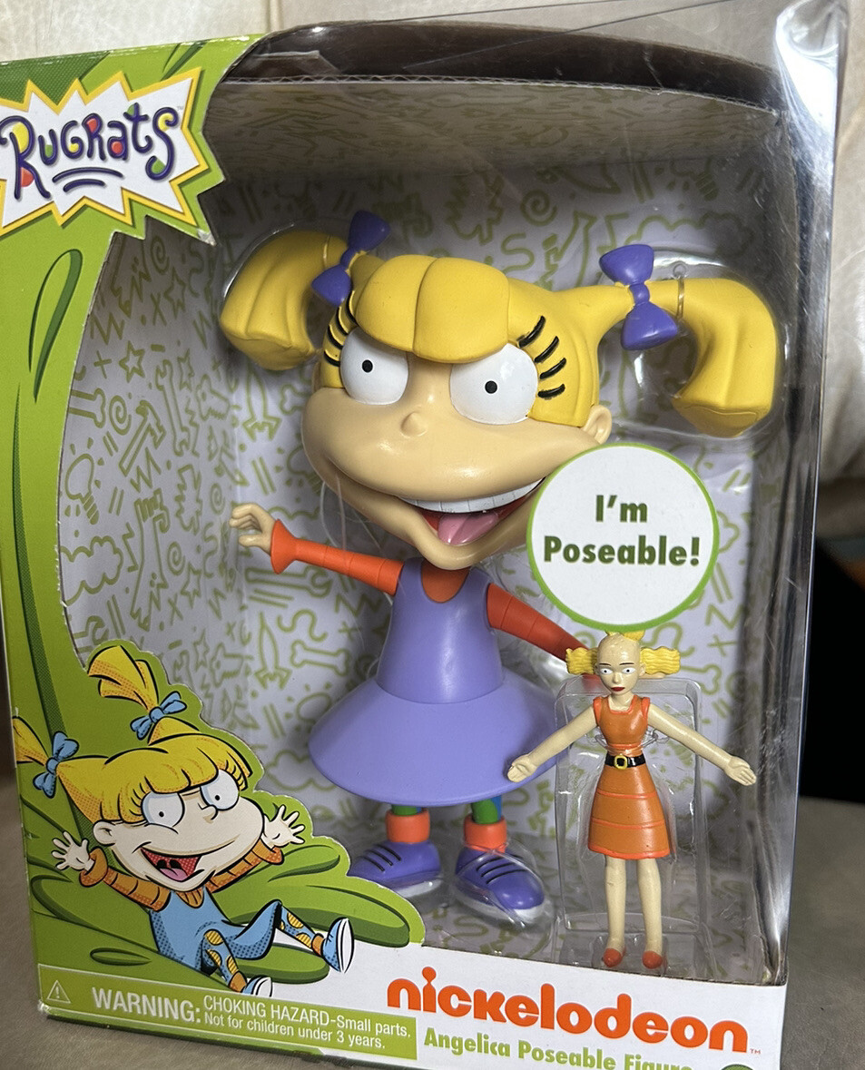 RUGRATS NICKELODEON ANGELICA & CYNTHIA DOLL 6" VINYL POSEABLE FIGURE ...