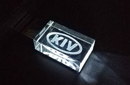 USB Flash Drive 2.0 Metal Stick Car Logo KIA Fan Lover Driver Gift LED ...