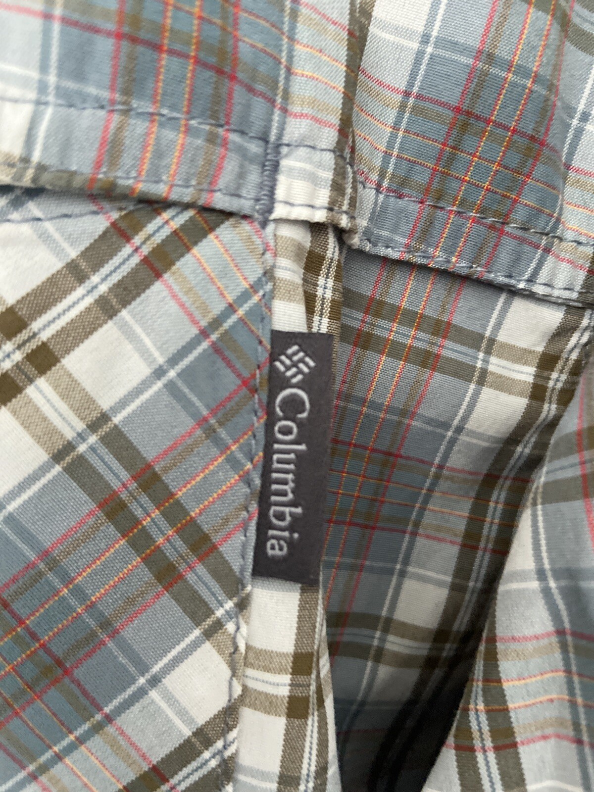 Columbia Insect Blocker Vented Fishing Hiking Plaid L… - Gem