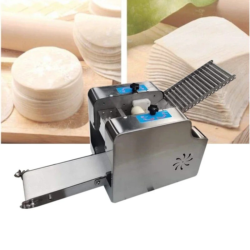 Dumpling Skin Machine Flour Tortilla Dumpling Wrapper Skin Making ...