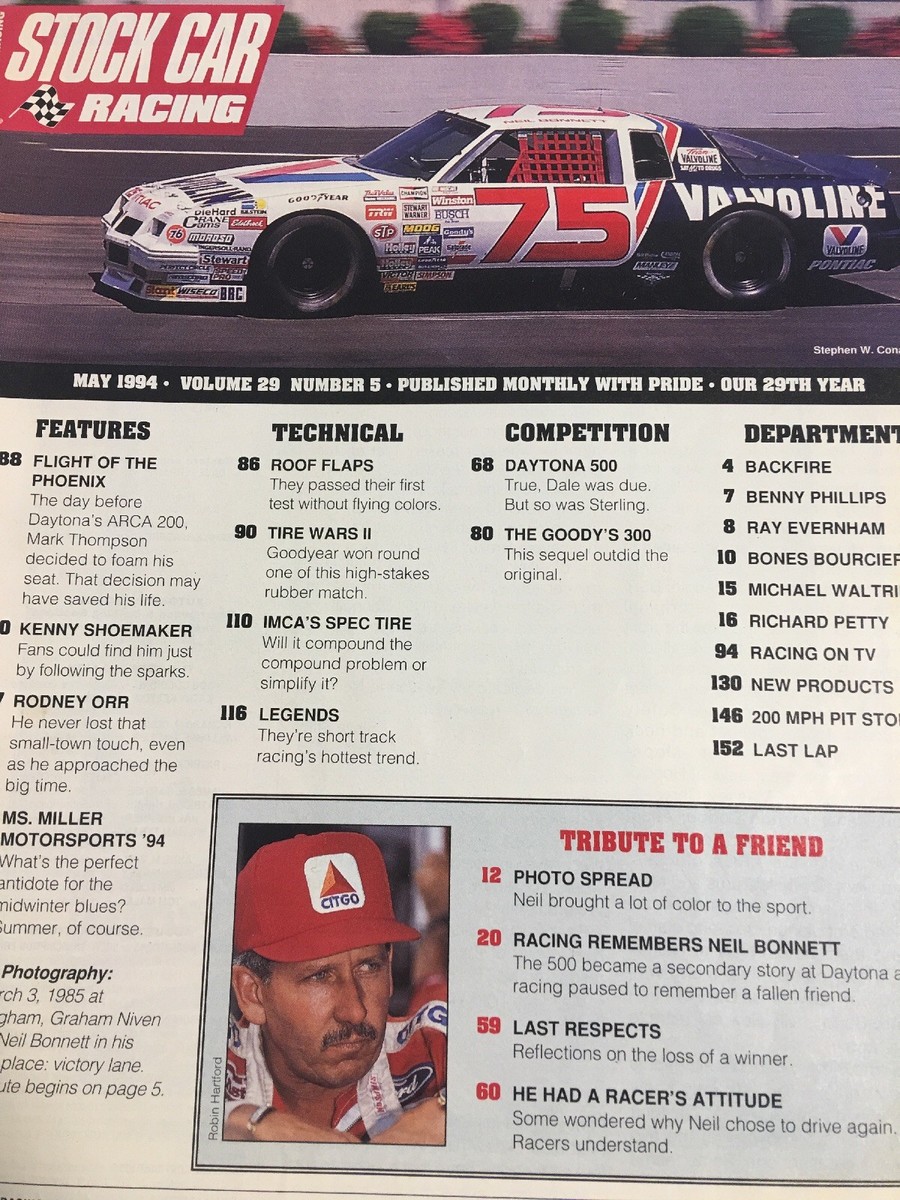 Rodney Orr Neil Bonnett