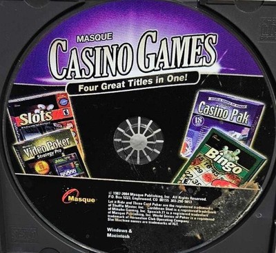 Masque Casino Games: Four Great Titles in One (Windows/Mac, 2004 ...