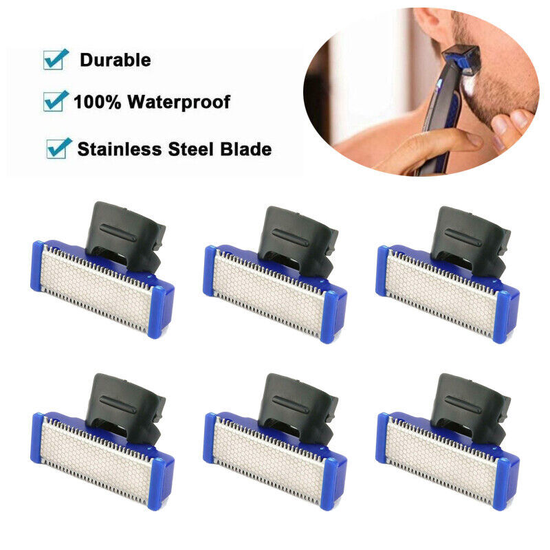 Double-Sided Head Shaver Replacement Heads For Micro Solo Razor 1-6pcs ...