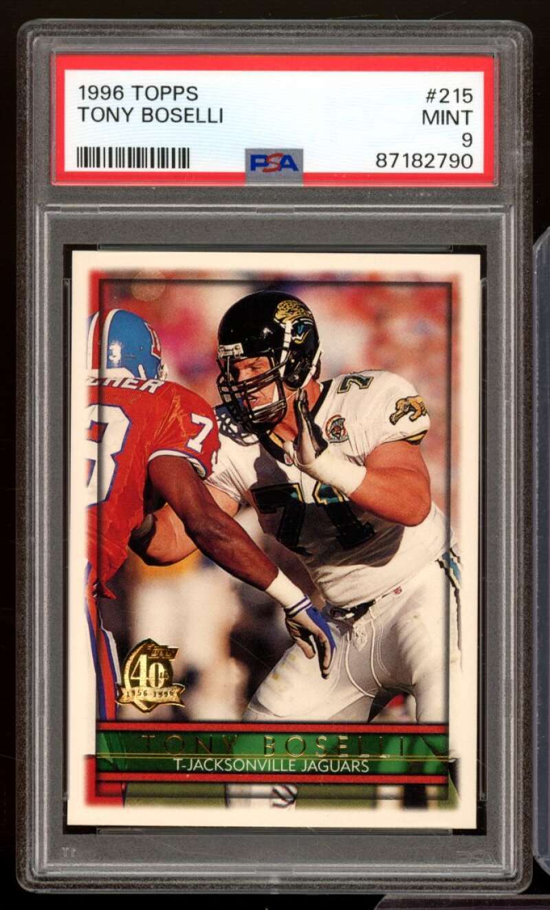Tony Boselli Card 1996 Topps (pop 1) #215 PSA 9 | eBay