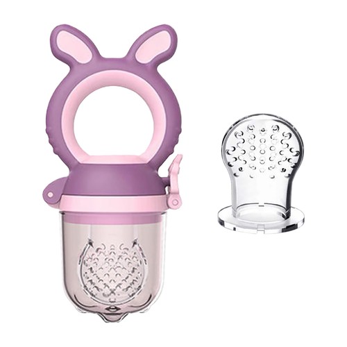 Boy Girl Nipple Pacifier Bottle Feeding Elastic Lock Design Baby Feeder ...