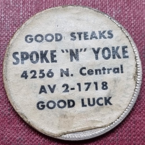 1899 Morgan Dollar 1$ UNC Stickered - Spoke N Yoke Good Steaks Chicago ...