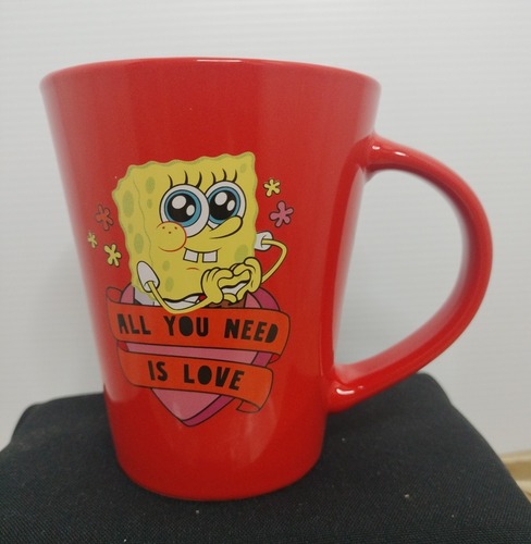 Spongebob SquarePants All You Need Is Love Coffee Mug Tea Cup ...