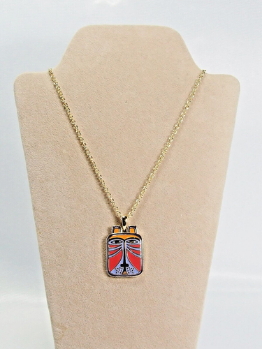 LAUREL BURCH "TOSHIO CAT FACE" NECKLACE | eBay