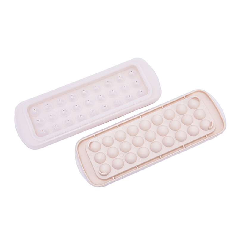 Small Round Ball Mould Drink Sphere Ice Cream Cube Maker Tray Mold ...