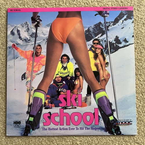 Ski School (1990) Rare Laserdisc Dean Cameron Comedy | eBay