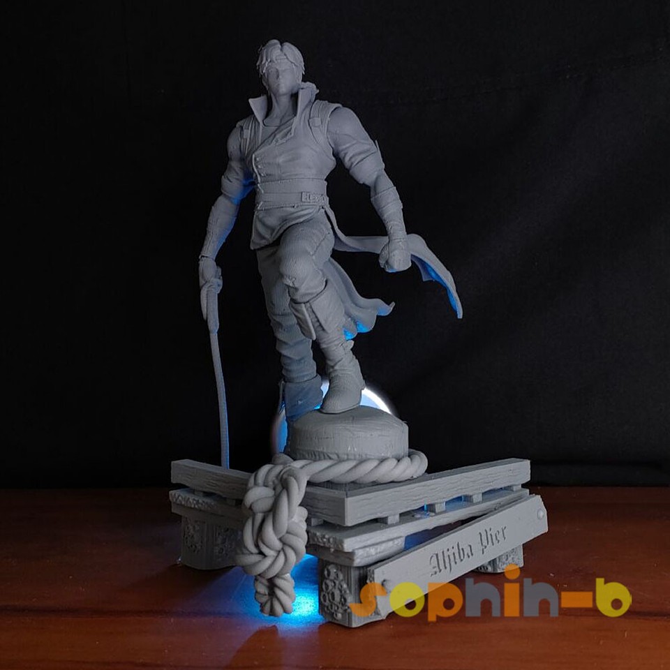 Richter Belmont Castlevania 1:4 Model Kit Unpainted 3d Print GK Statue ...