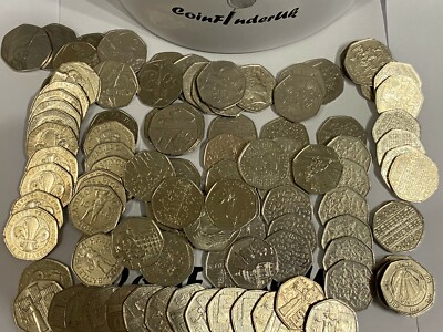 CHEAP 50P COINS & RARE-COLLECTABLE-KEW-OLYMPIC-BEATRIX-HAWKINS ...