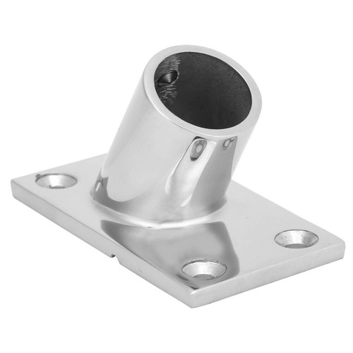 Boat Rail Fittings 60 Degrees Thickened 316 Rail Fitting Rectangular ...