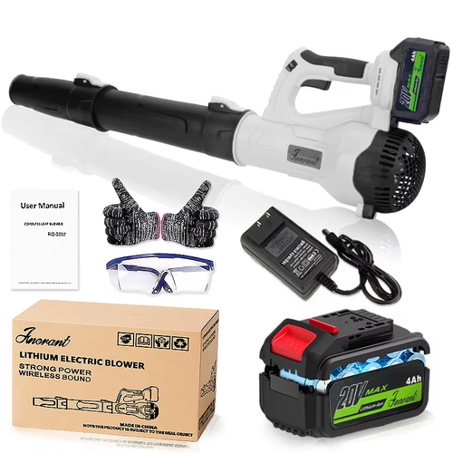 Ultra-High Power Leaf Blower Cordless Blower Garden Leaves Suitable for ...