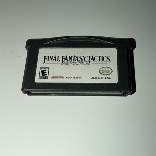 Final Fantasy Tactics Advance (Nintendo GameBoy Advance, 2002 ...