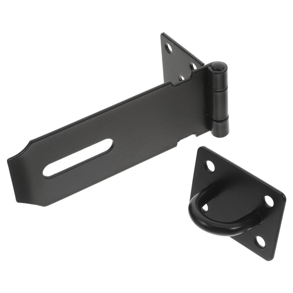 Stainless Steel Hasp Lock Shed Latch Barn Door Gate Latches Safety ...
