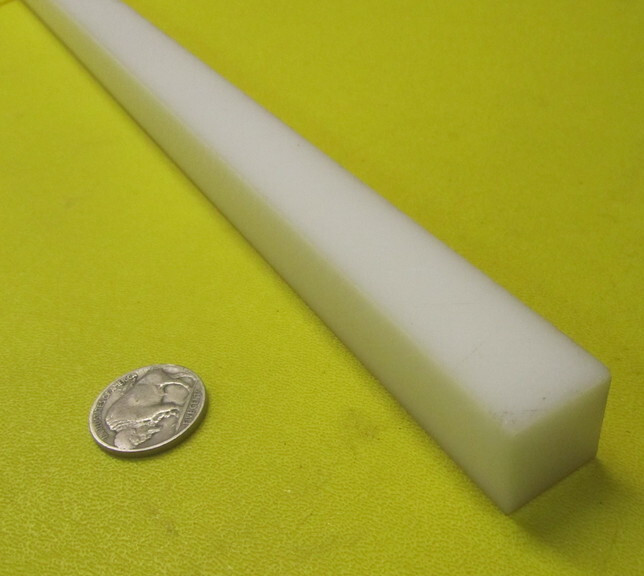 Delrin Acetal Square Bar 3/4" (.750") Thick x .750" Wide x 36" Long ...
