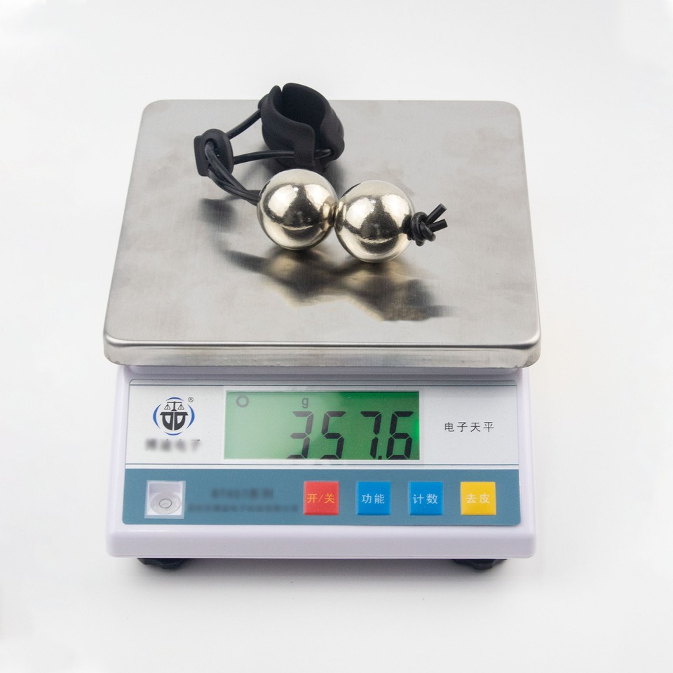 Metal Ball Stretcher Penis Weight Ring Male Penis Enhancer Enlarger ...