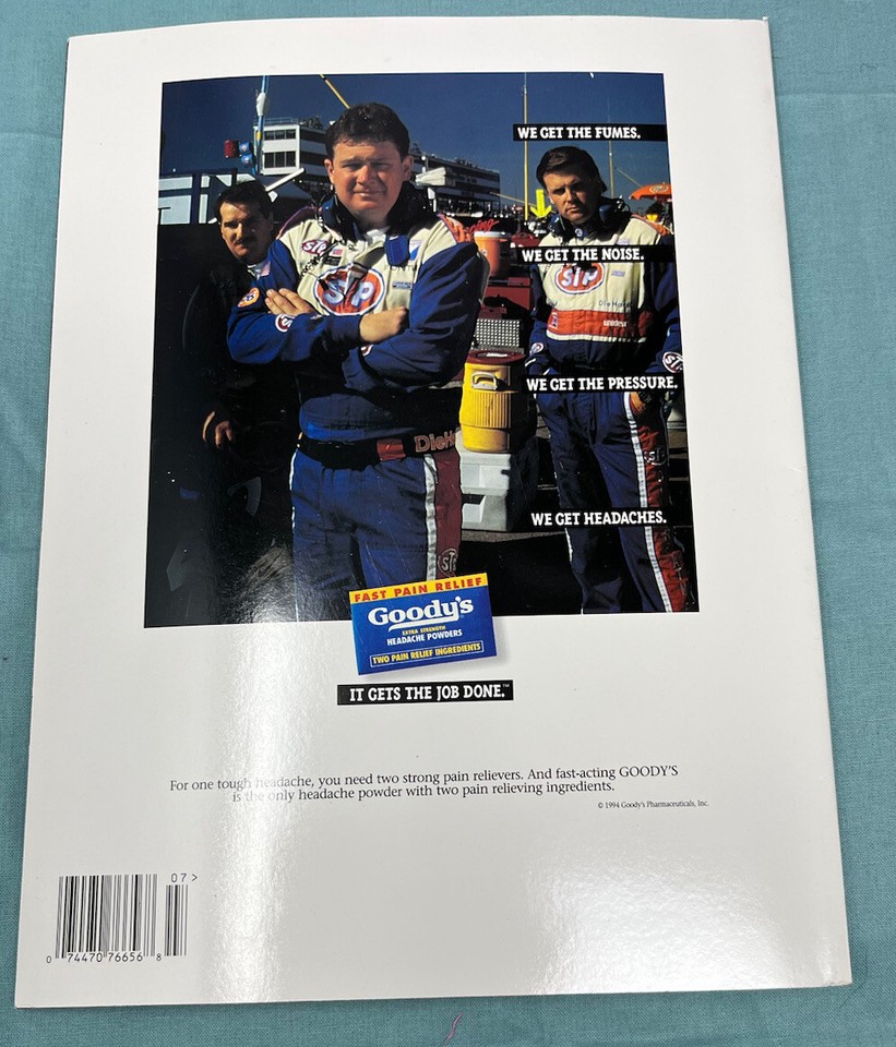 Winston Cup Illustrated July 1995 Issue w Earnhardt Masters Sears ...