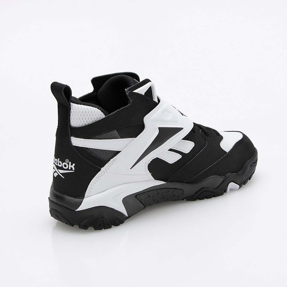 Reebok Preseason 94 100202788 Black White Men Basketball Hoopers Shoes ...