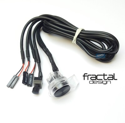 FRACTAL DESIGN DEFINE XL R2 POWER + RESET KIT. NEW | eBay