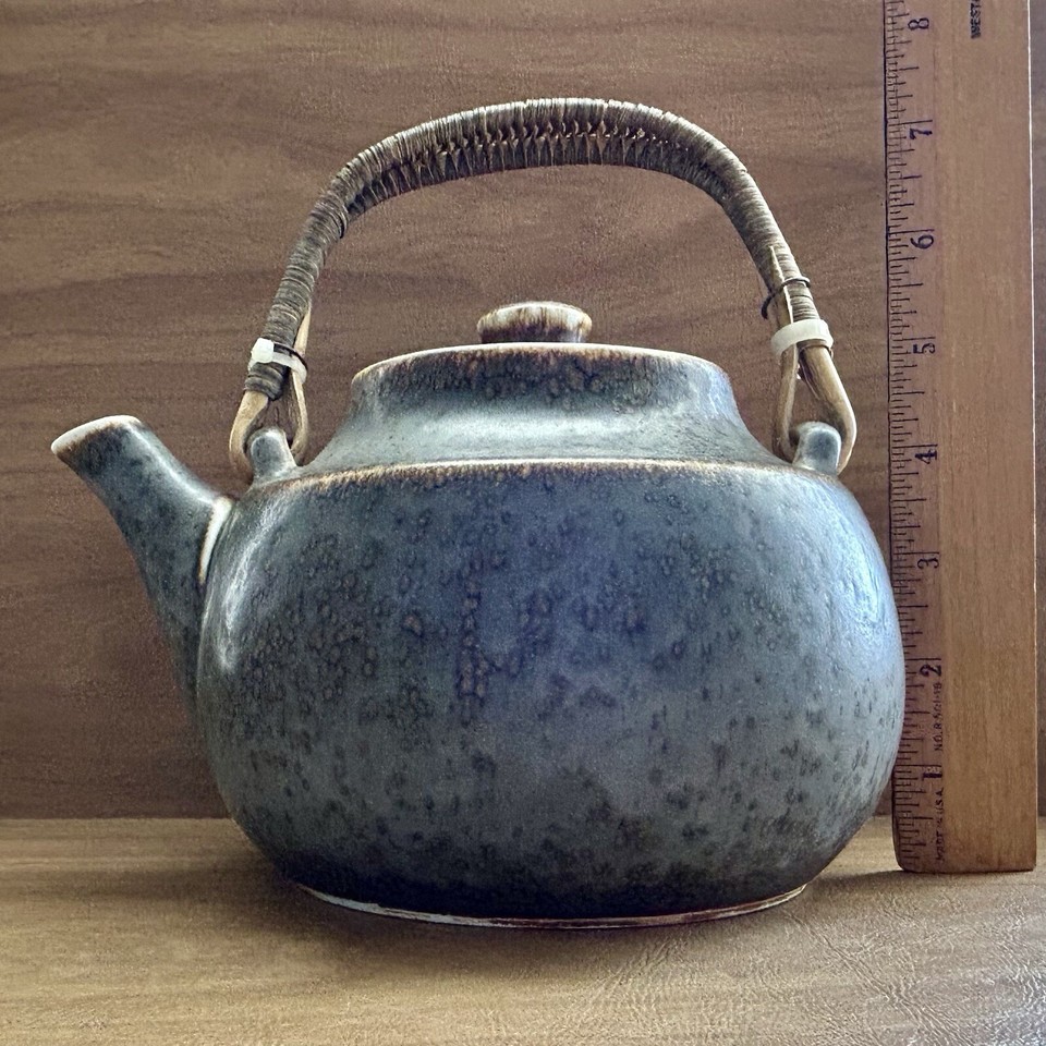 Vintage MCM Rorstrand Stoneware Teapot Designed by Carl Harry Stalhane ...