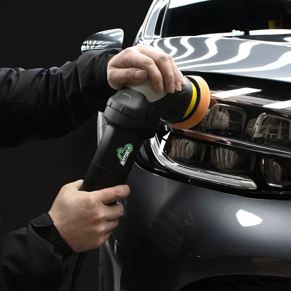 BATOCA Car Polisher Mini Buffer Sander Polishing DA 6 Speeds Machine 3 ...