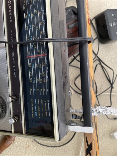 Realistic Patrolman-6 AM,FM,PSB Multiband Radio Missing Antenna ...