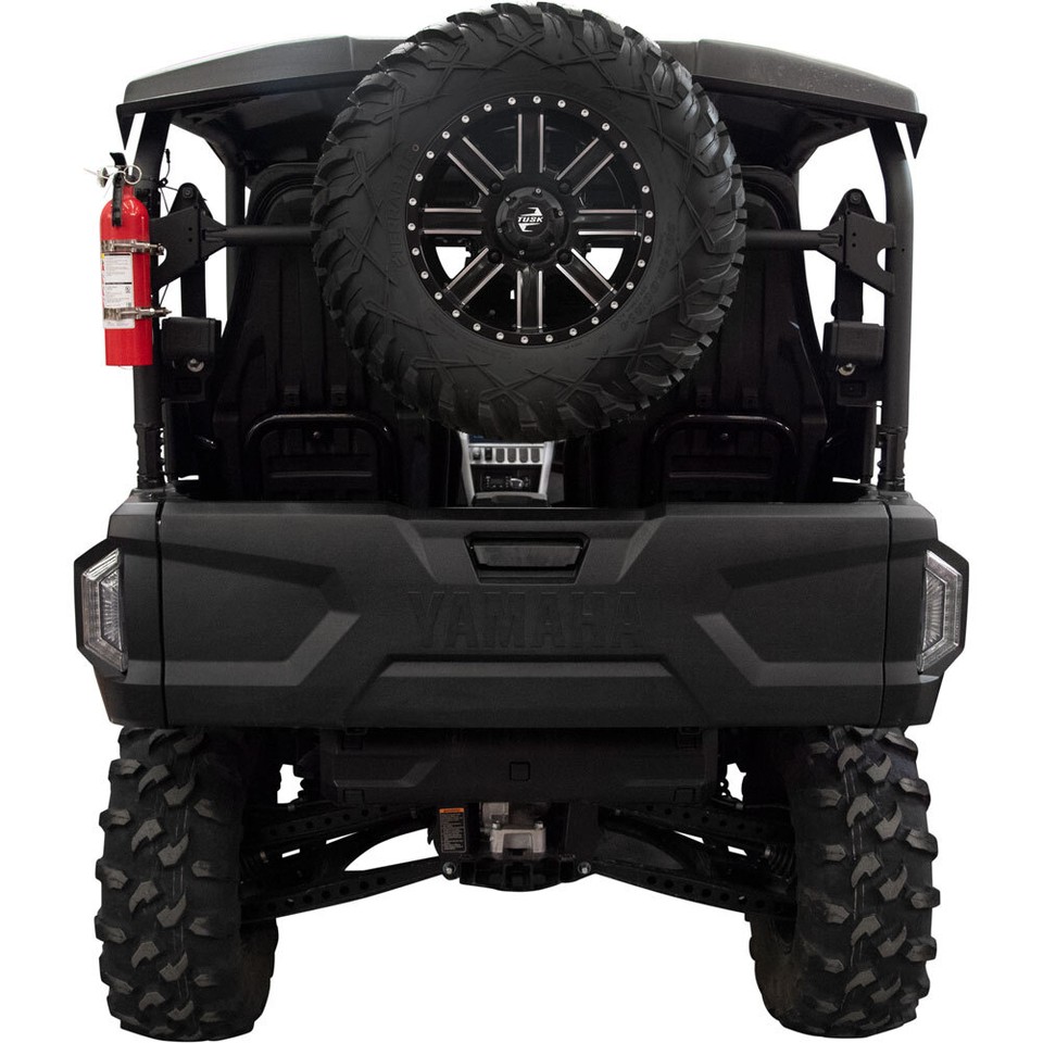 Tusk Spare Tire Carrier Mount Rack For YAMAHA WOLVERINE RMAX 4 X4 850 ...