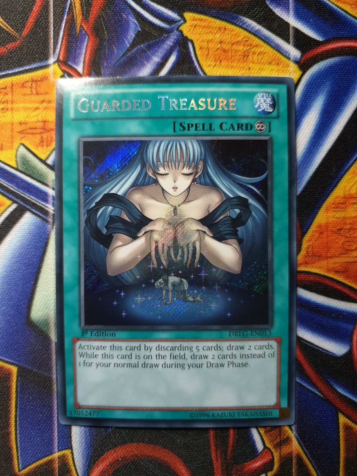 Yugioh - Guarded Treasure - DRLG-EN013 - Secret Rare - Mixed Edition ...