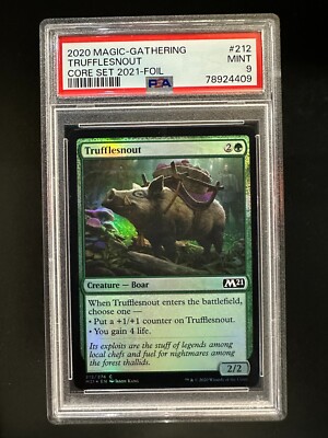 2020 Magic the Gathering #212 - M21 Core Set Foil 2021 - Trufflesnout ...
