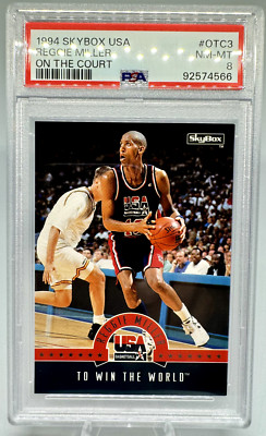 1994 SKYBOX USA BASKETBALL ON THE COURT OTC3 REGGIE MILLER | eBay