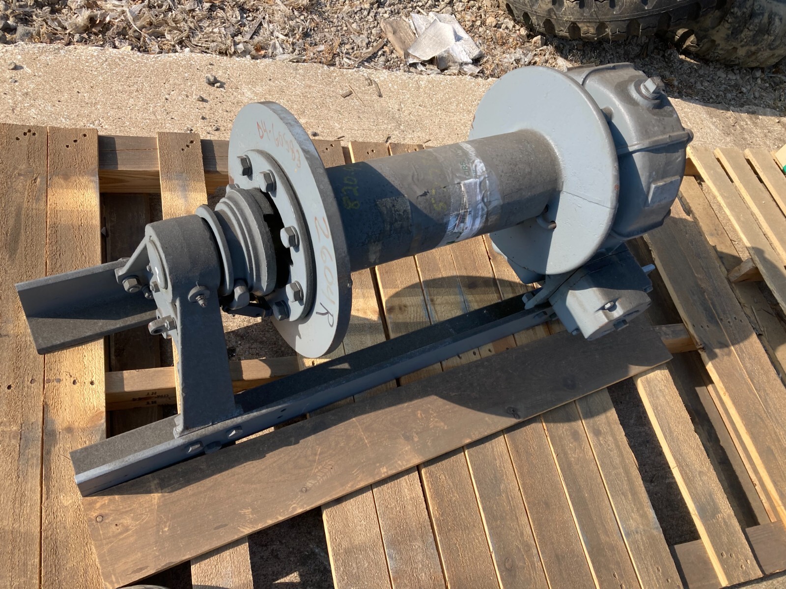 Braden Worm Gear Mechanical Winch AMS10-18A R RA, Rebuilt, p/n 02604 ...