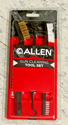 Gun Cleaning Tool Set, 1 BRASS & 1 NYLON BRISTLE BRUSCH, 1 SLOT ...