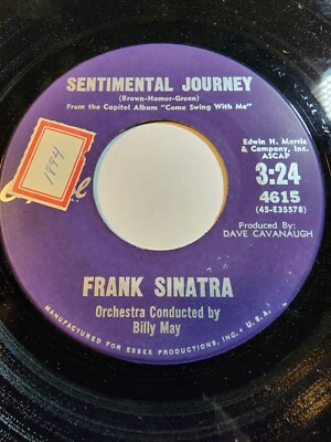 Frank Sinatra - Sentimental Journey / American Beauty Rose VG+ F196 | eBay