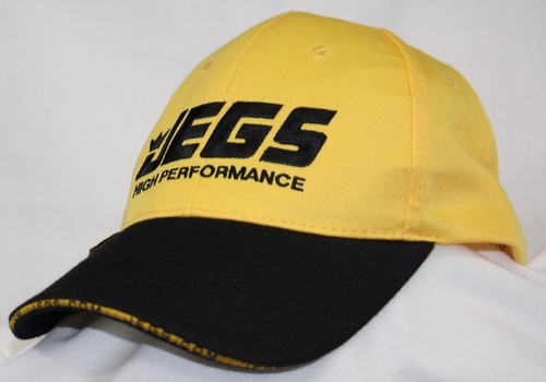 JEGS HIGH PERFORMANCE Logo Baseball Cap Mustard Yellow OSFA New Curved ...