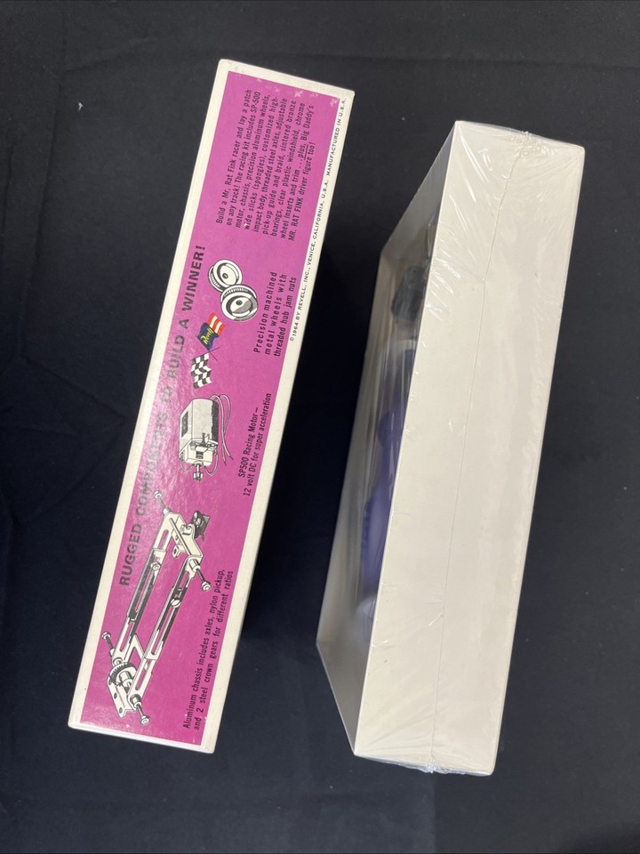 1964 Revell Model Racer Mr. Rat Fink In Lotus Ford Factory Sealed Model ...