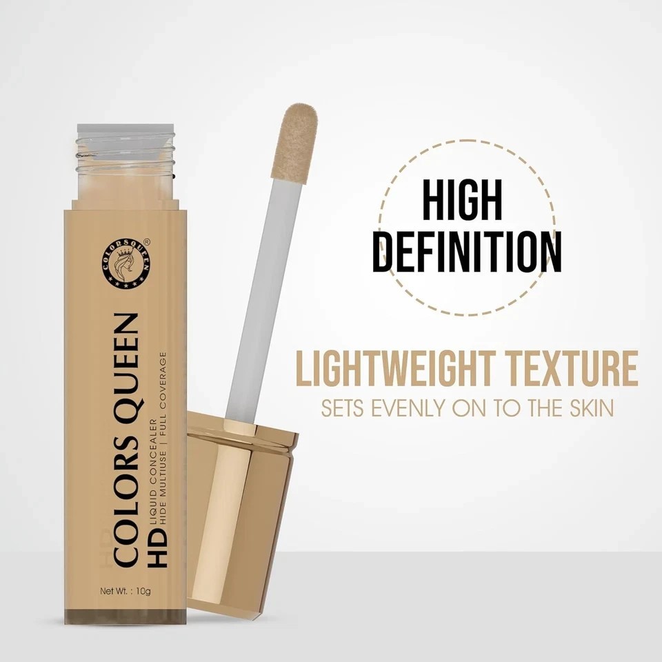 Colors Queen HD Liquid Concealer Shade 09 For Makeup 10gm | eBay UK