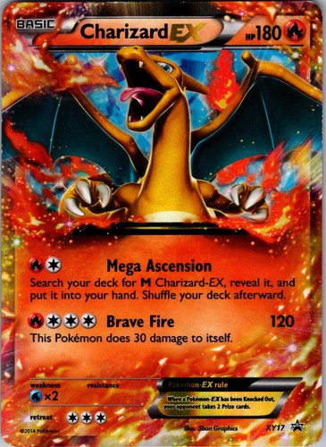 Charizard EX Promo XY Promos XY17 MP - Pokemon TCG | eBay