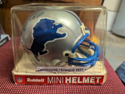 Desmond Howard Detroit Lions autographed signed mini helmet coa | eBay